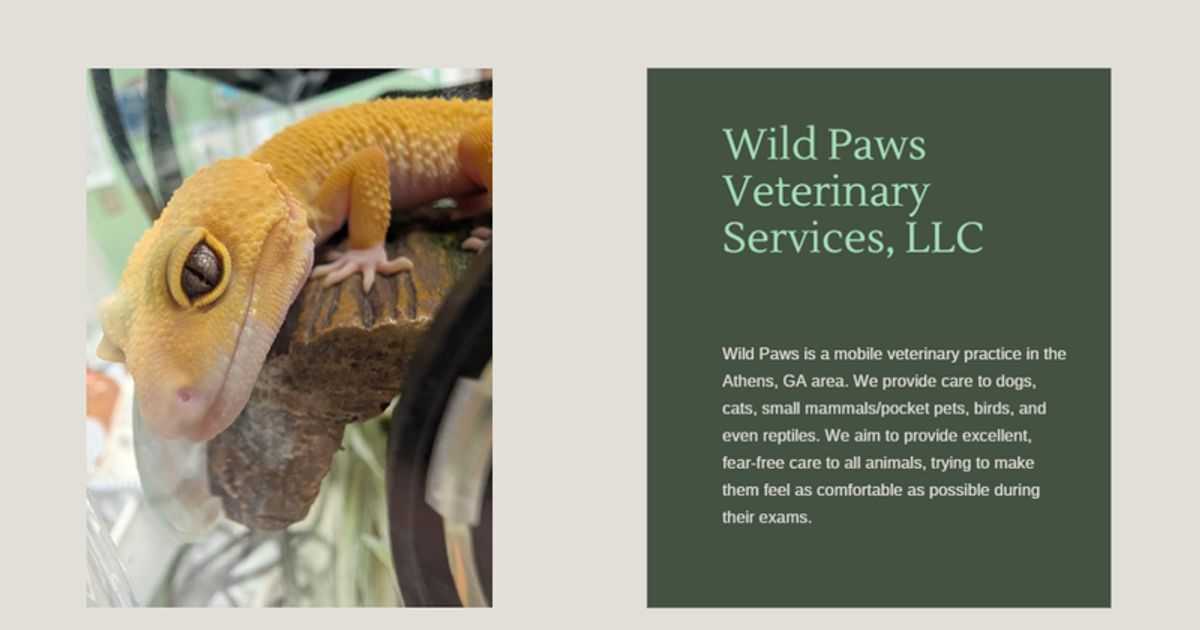 Wild Paws Vet Services